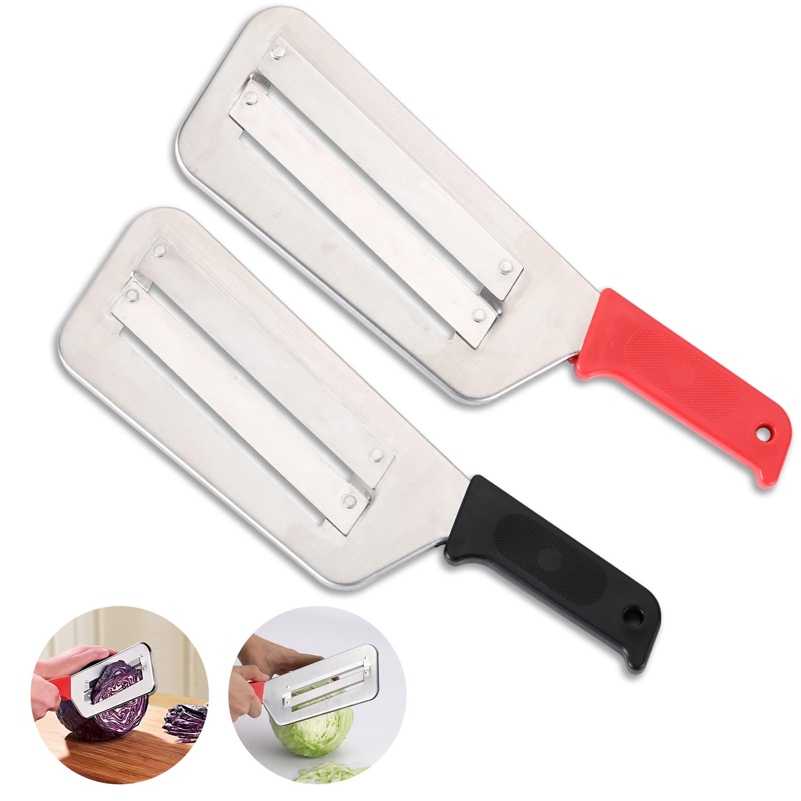 Pelador y rebanador de verduras multifuncional de doble hoja — Negro ...