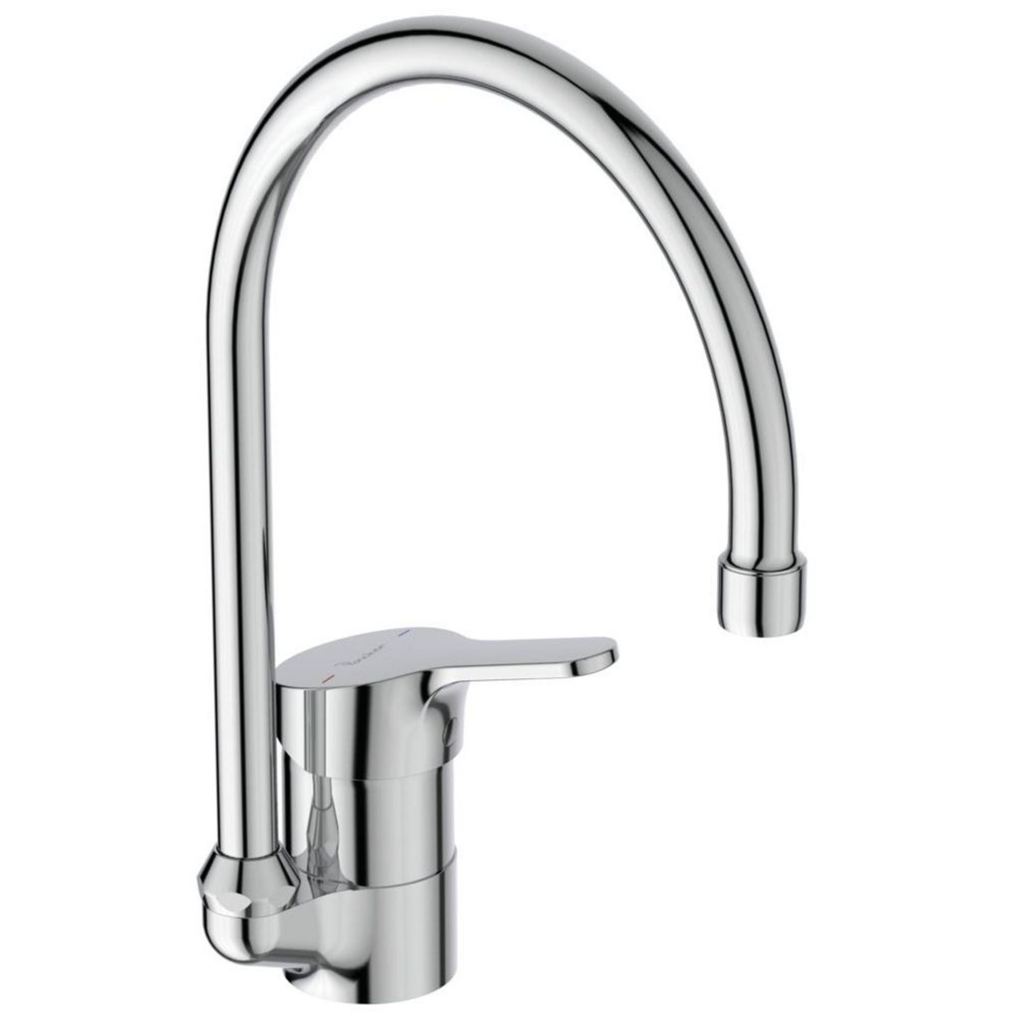 Mitigeur Évier Bec Col de Cygne OLYOS Monotrou PORCHER | Leroy Merlin