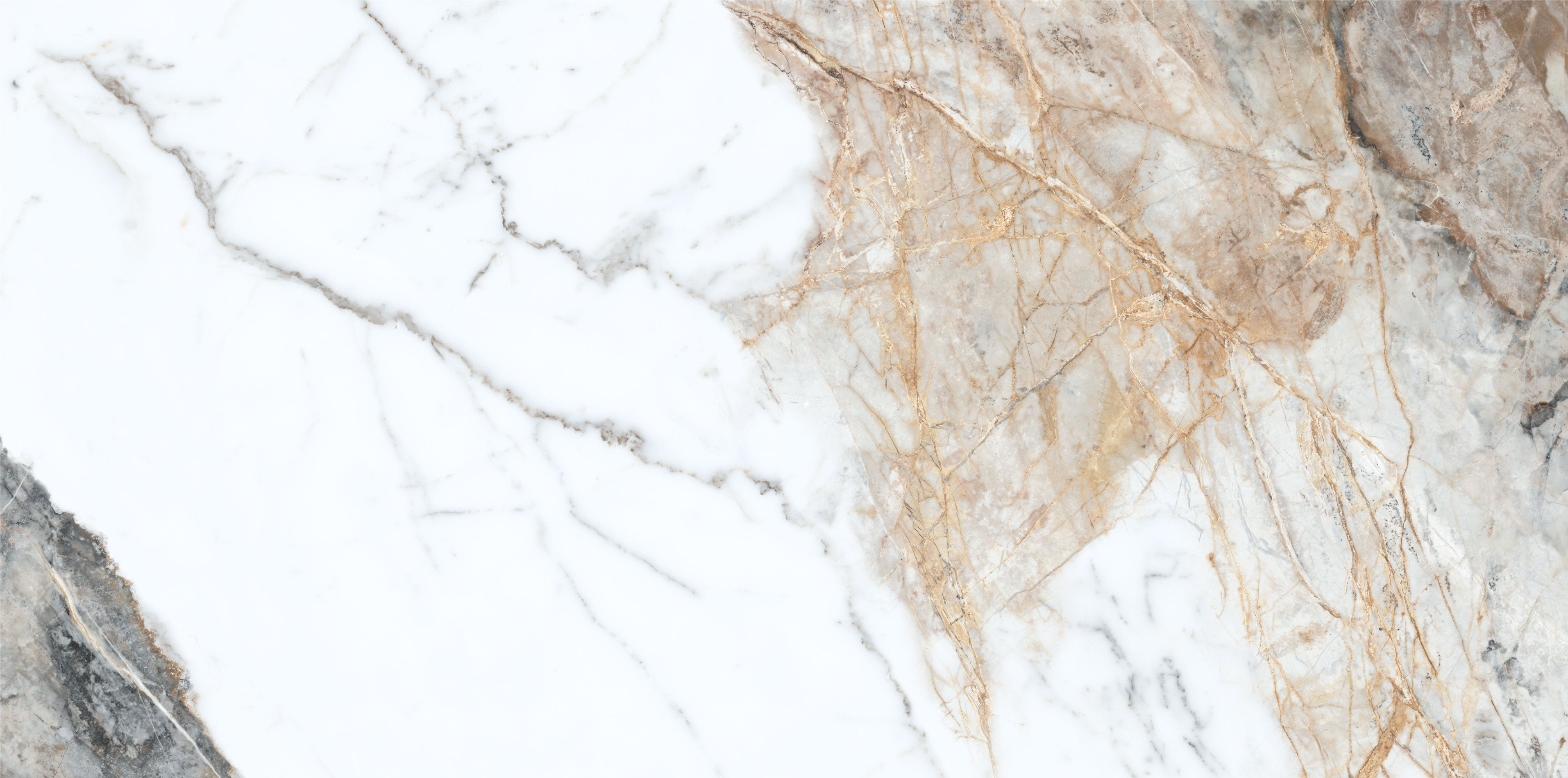 Carrelage sol / mur effet marbre beige ALPI l.60 x L.120 cm Full ...