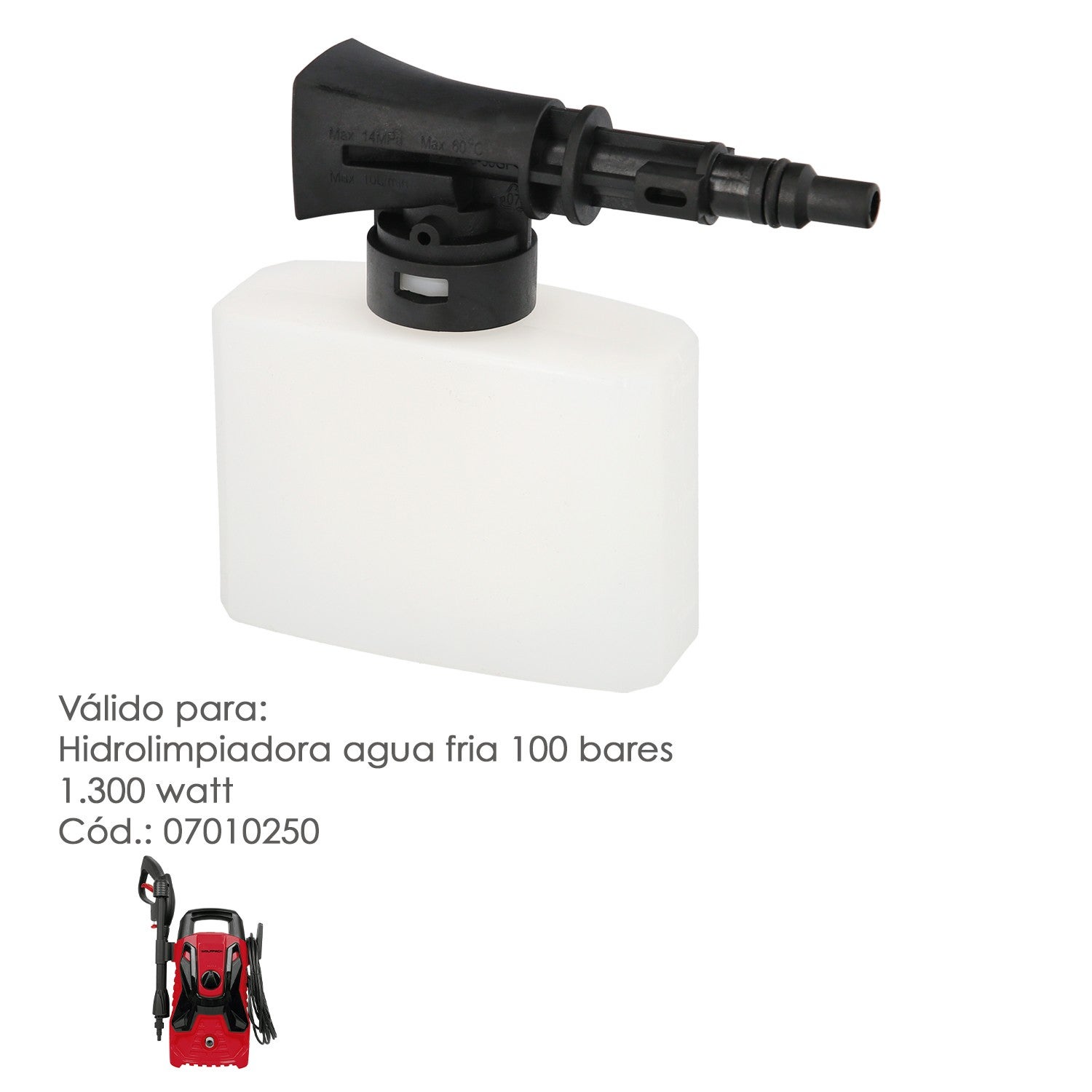 Deposito Para Hidrolimpiadora Wolfpack 100 - 105 Bar | Leroy Merlin