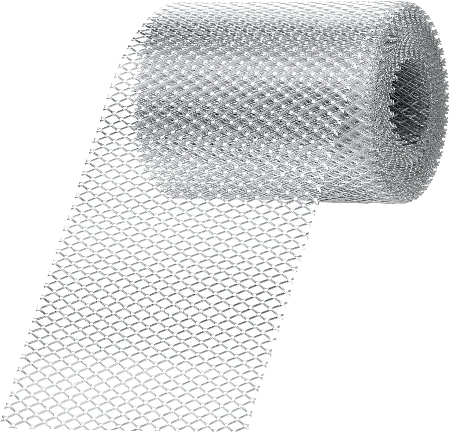 Rollo protector de canalones de aluminio de 6 m para bloquear hojas ...