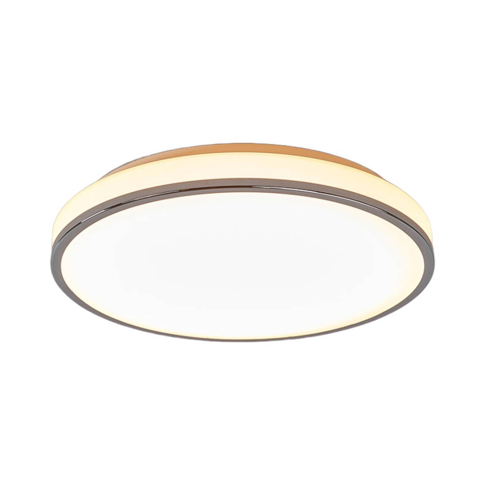 Lindby Lámpara de baño LED Lyss, óptima potencia luminosa, lámpara de ...