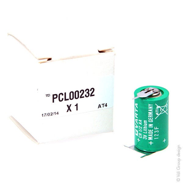 NX - Pile lithium CR1/2AA PCB 3V 0.95Ah 3PF | Leroy Merlin