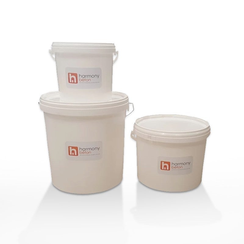 Seau plastique vide - 5 L - Harmony Béton | Leroy Merlin