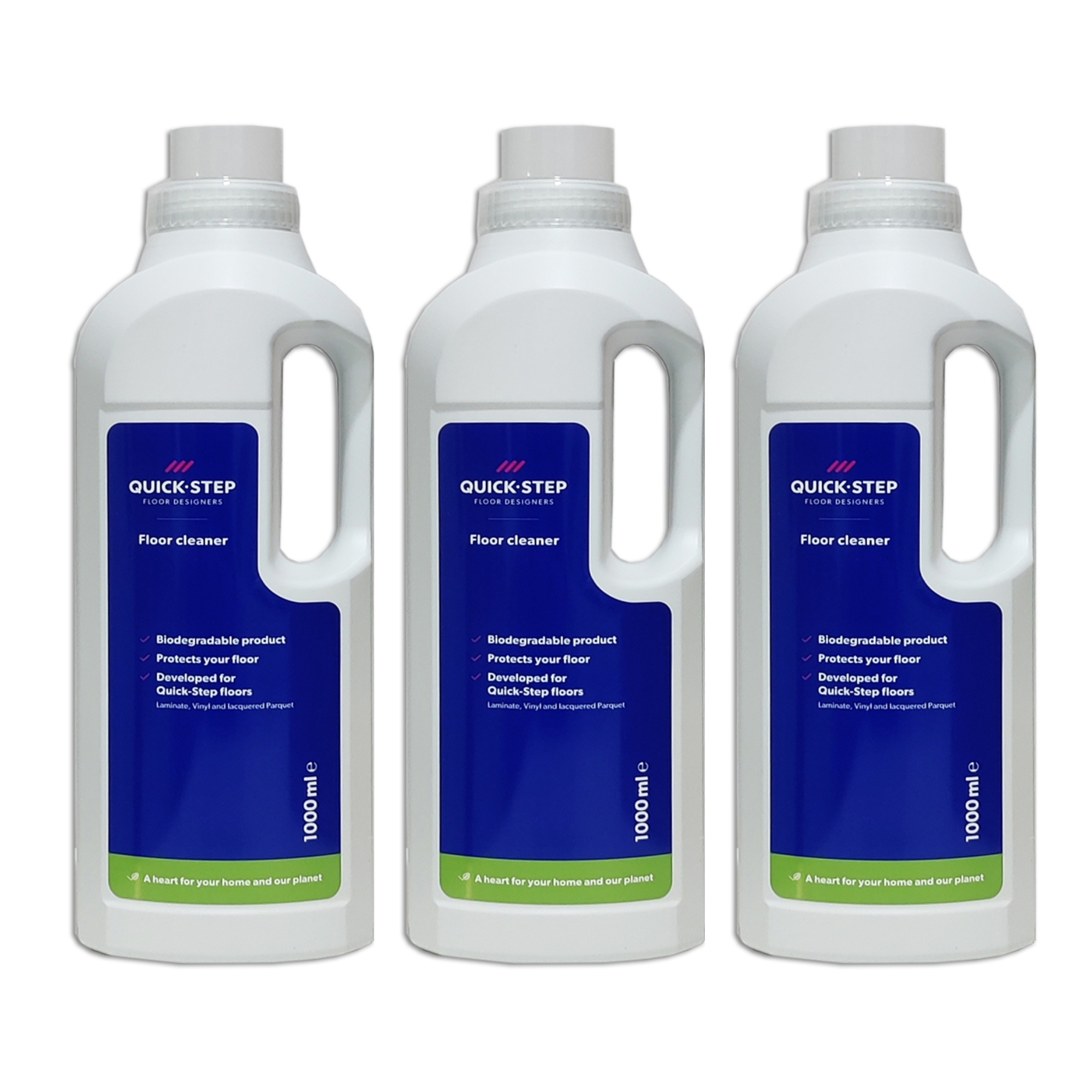 Pack 3 Pcs Floor Cleaner Quick Step 1 Lt | Leroy Merlin