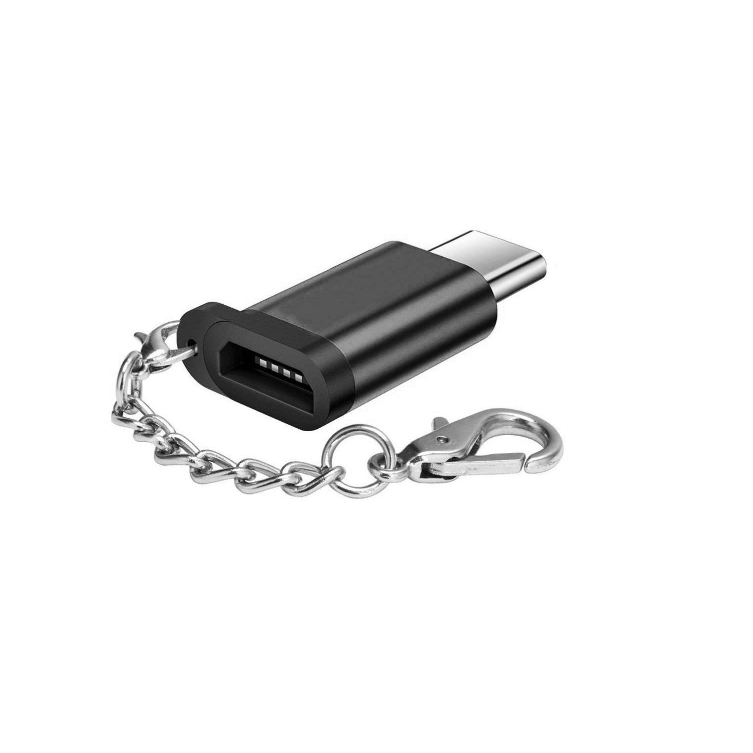 Adaptateur micro USB vers USB-C - noir | Leroy Merlin