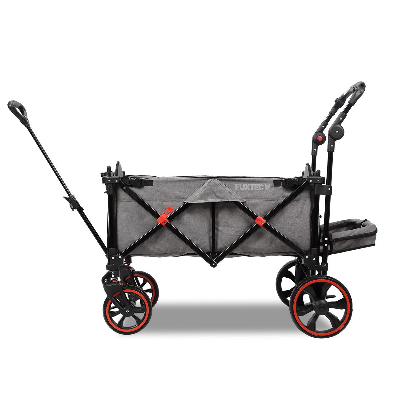 Chariot de jardin - FUXTEC Compact Cruiser - pliable charge 75 kg ...