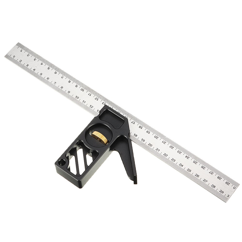 Combinazione quadrata metrica da 300 mm, righello angolare combinato ...
