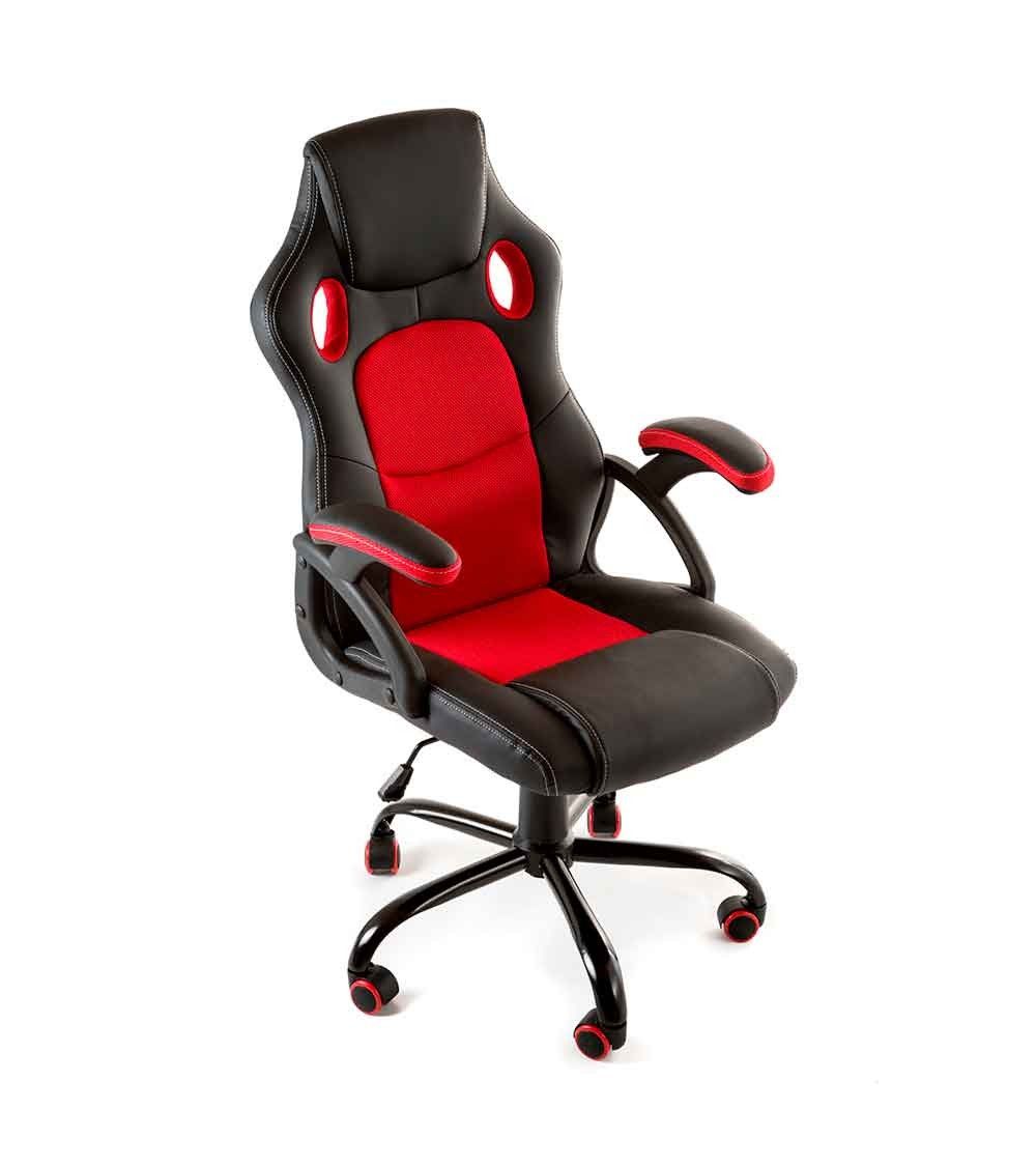 Silla Gamer, silón gaming regulable en altura, silla escritorio juvenil ...