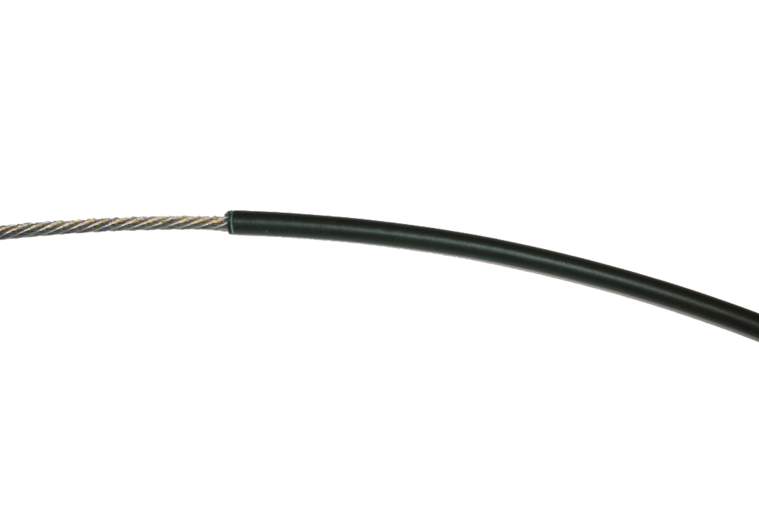 Cable de acero recubierto de PVC Ø 5 mm - Bobina de 65 m Verde | Leroy ...