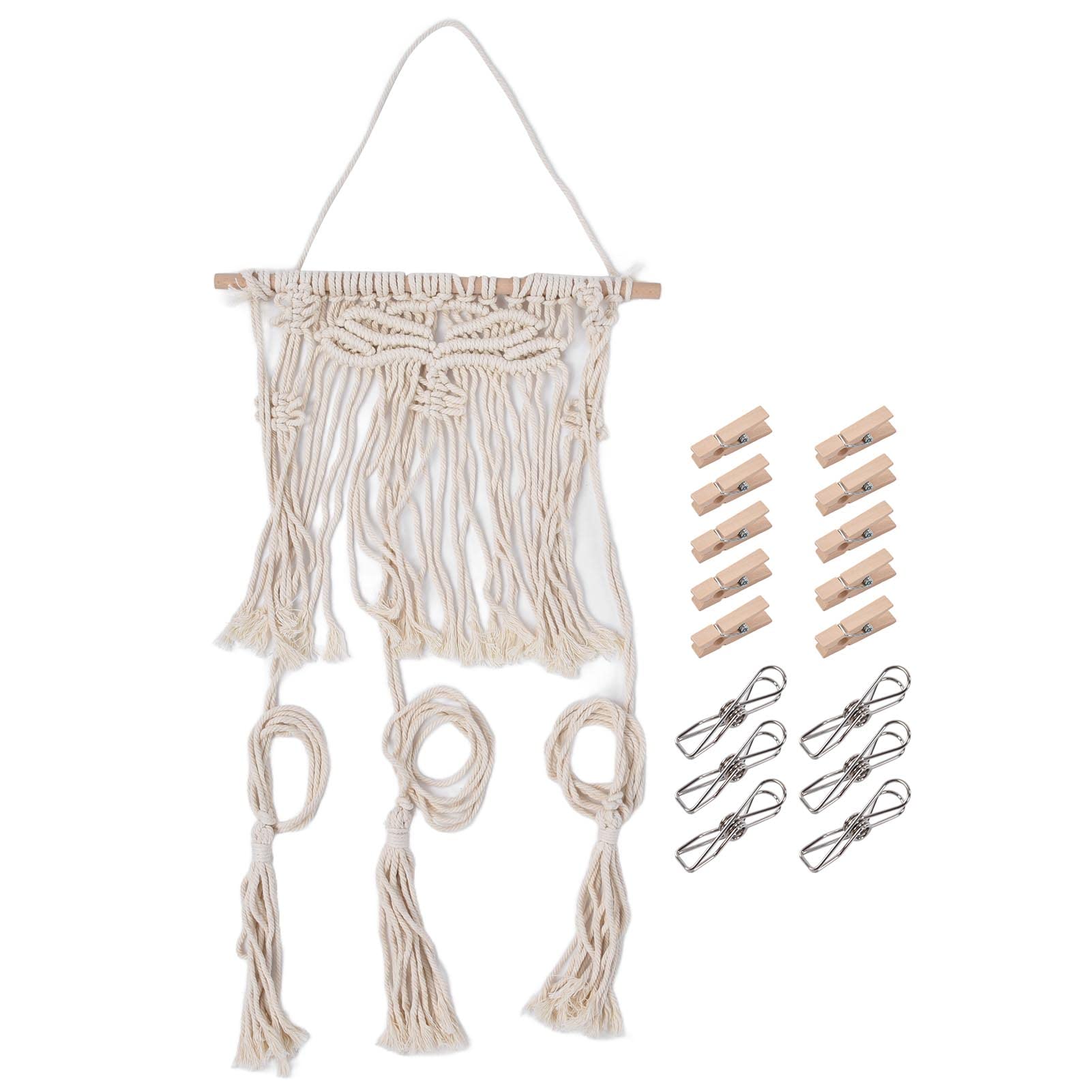 Support mural pour chapeaux Boho, support de rangement pour casquettes ...