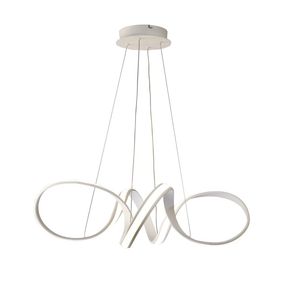 Lámpara de techo moderno original blanco de Led 36W Elegance | Leroy Merlin