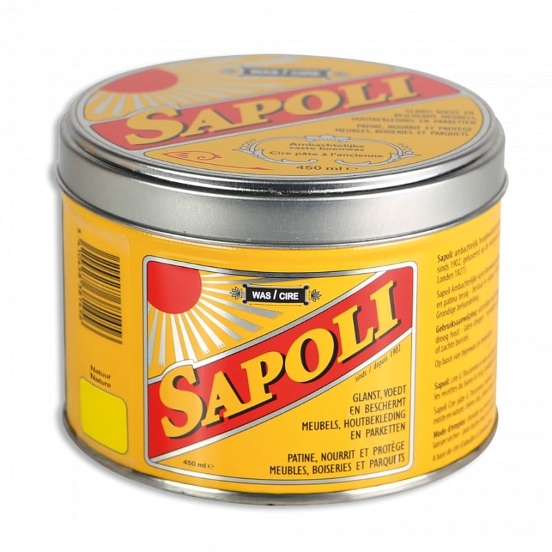 Sapoli Cera en Pasta - Cera para madera a la antigua - Eres-Sapoli ...