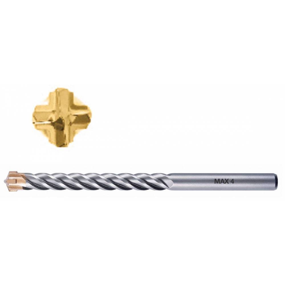 BROCA PARED 4 FRESAS D 8X120 MM | Leroy Merlin