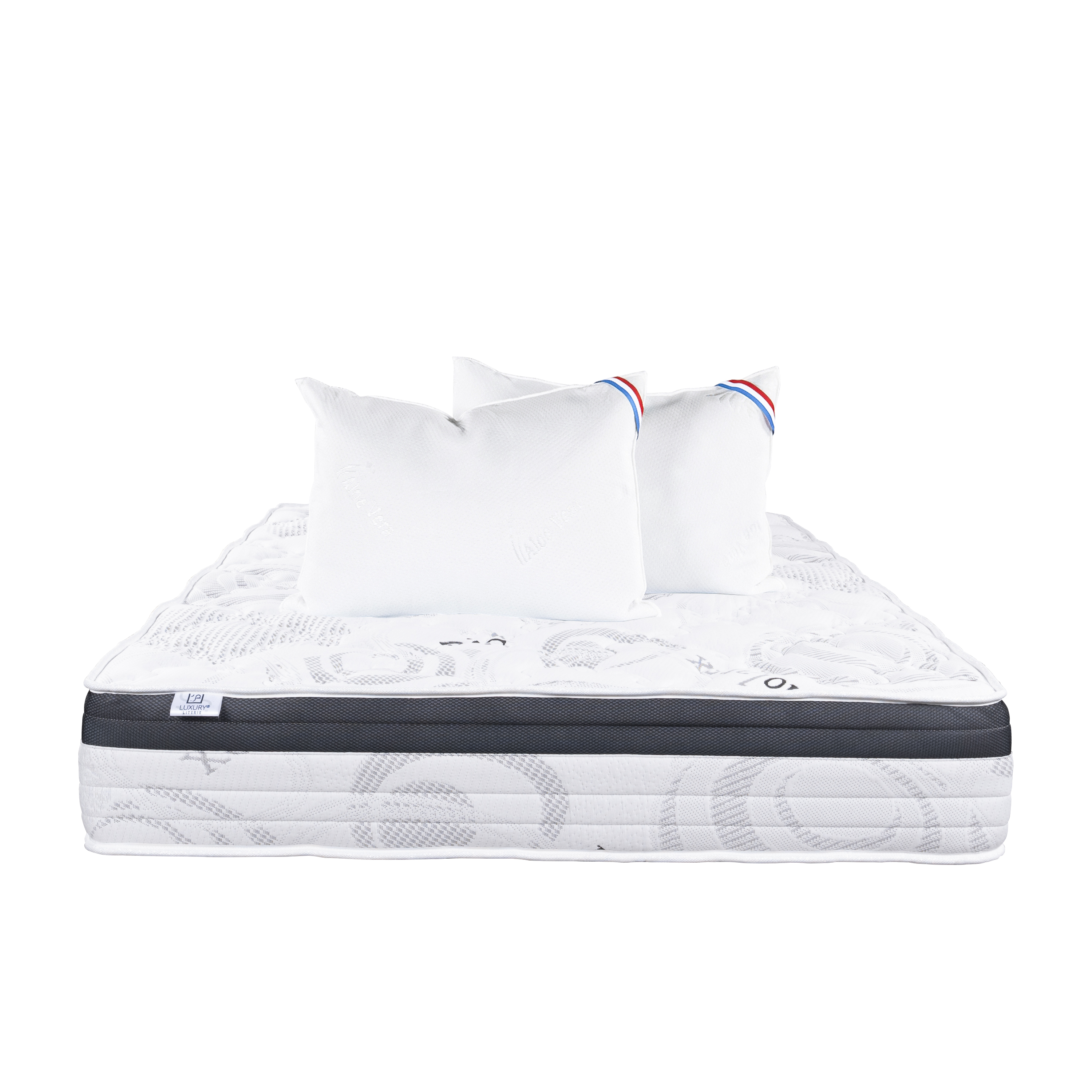 Matelas 140x190 cm, Sleeplux, 26cm, latex, ergonomique, face été/hiver ...