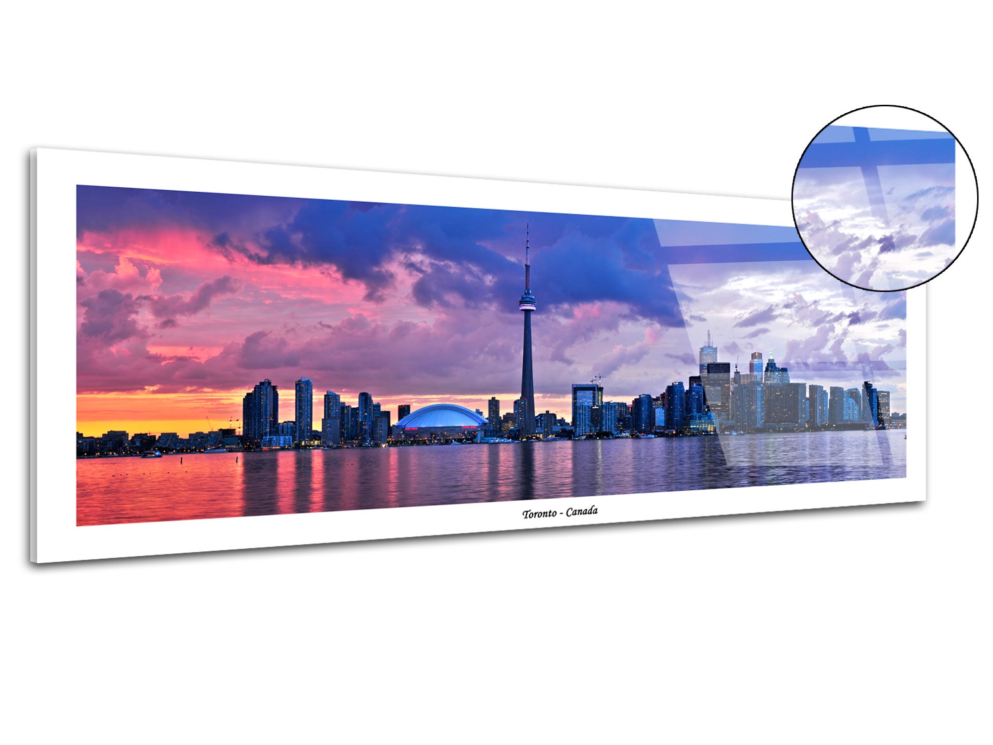 Tableau photo plexiglas deco TORONTO | Leroy Merlin