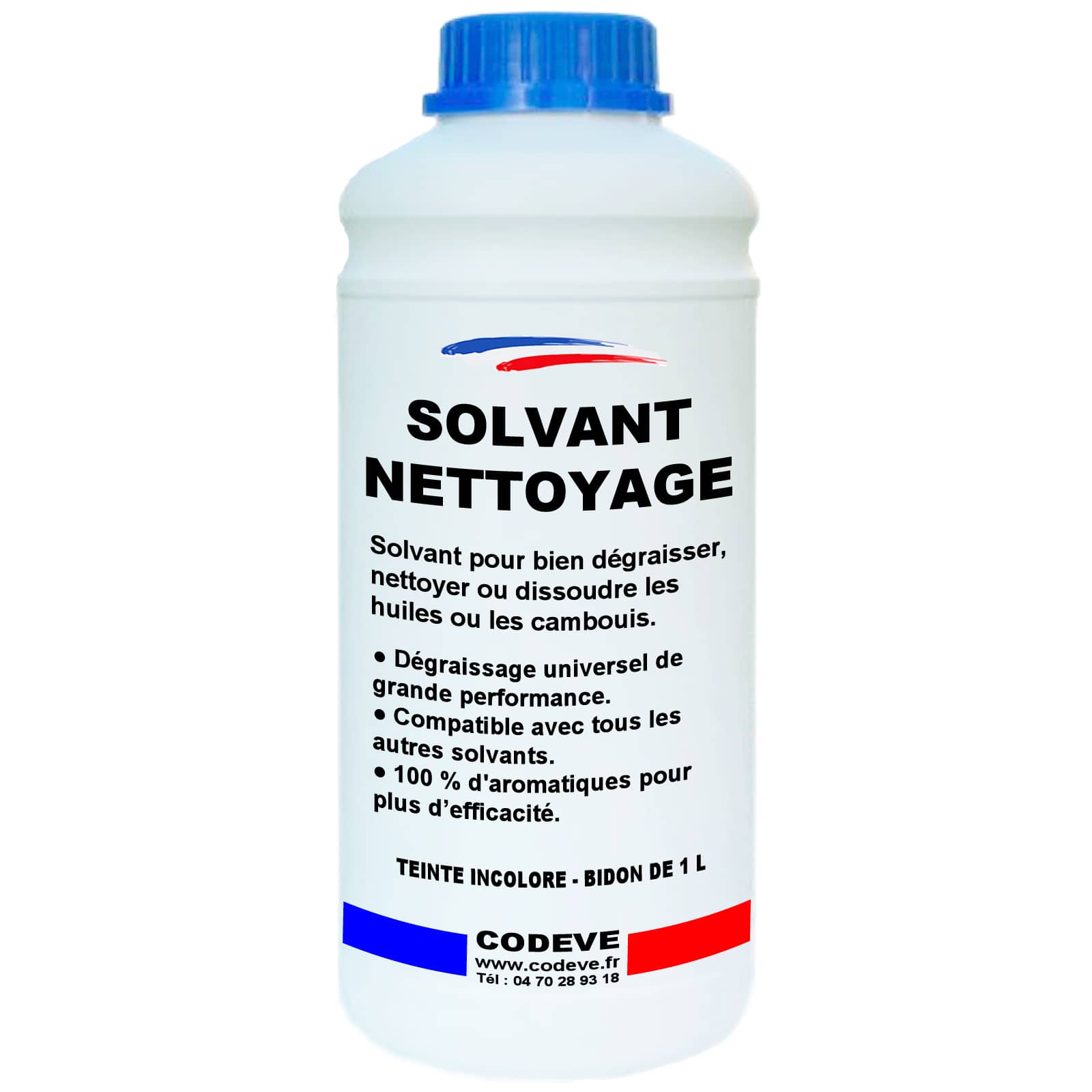 Solvant Nettoyage - 1 L - Codeve Bois - Le Dégraissage De Vos Pièces ...