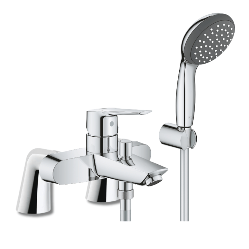 Ensemble de douche mécanique GROHE Start 2021 avec colonnettes | Bricoman