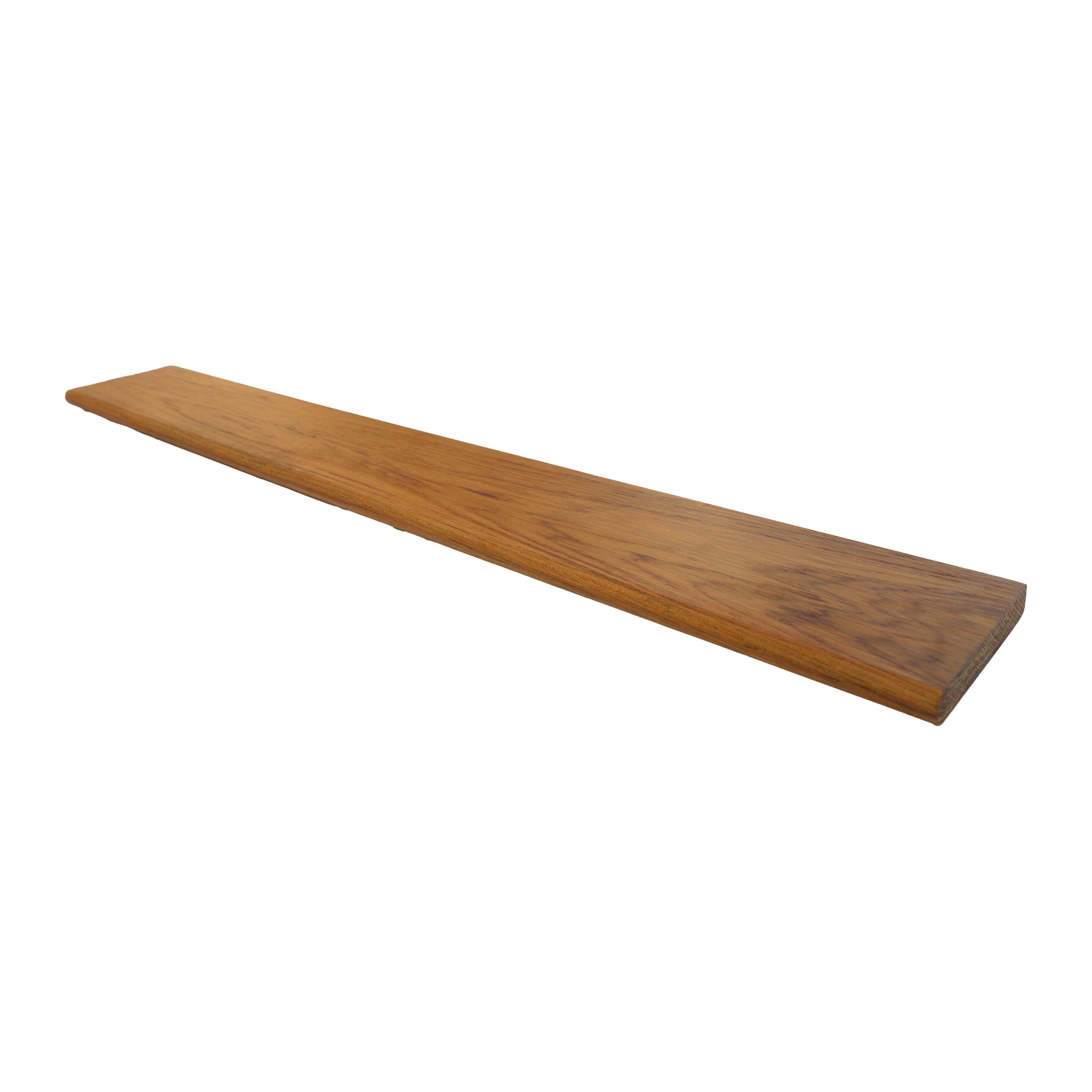 Estante de pared rectangular de madera de teca aceitada (incluye ...