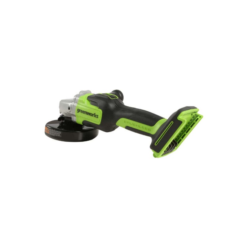 Meuleuse d'angle GREENWORKS 24V Brushless - 125mm - Sans batterie ni ...