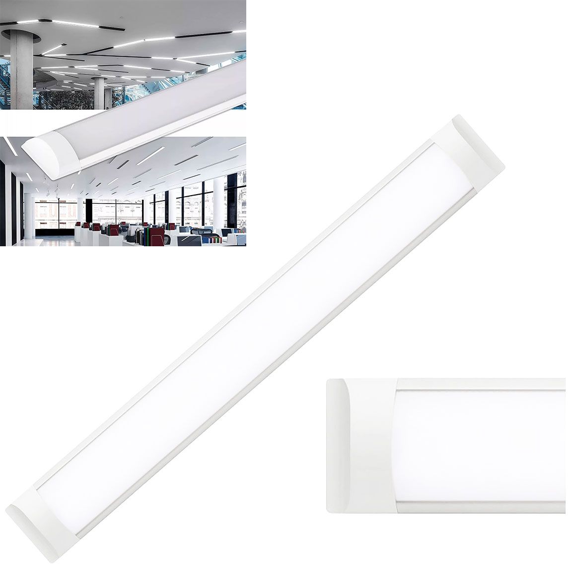 PANNEAU LED TOOLIGHT RSL010-27N 90CM WHITE | Leroy Merlin