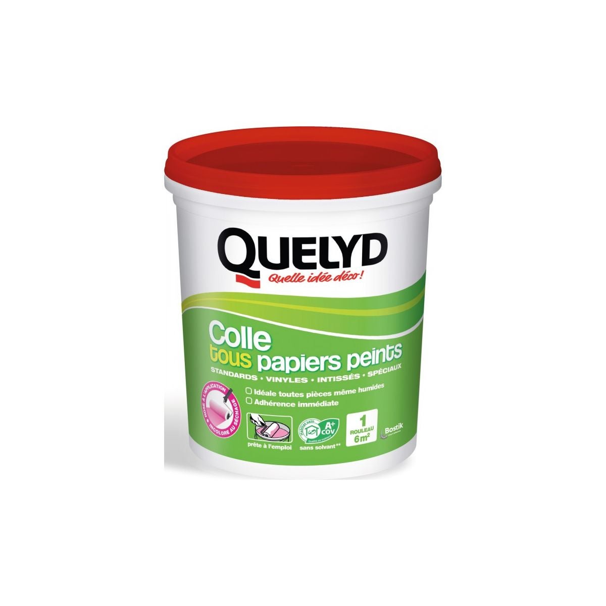 Colle tous papiers peints avec indicateur coloré | Bricoman