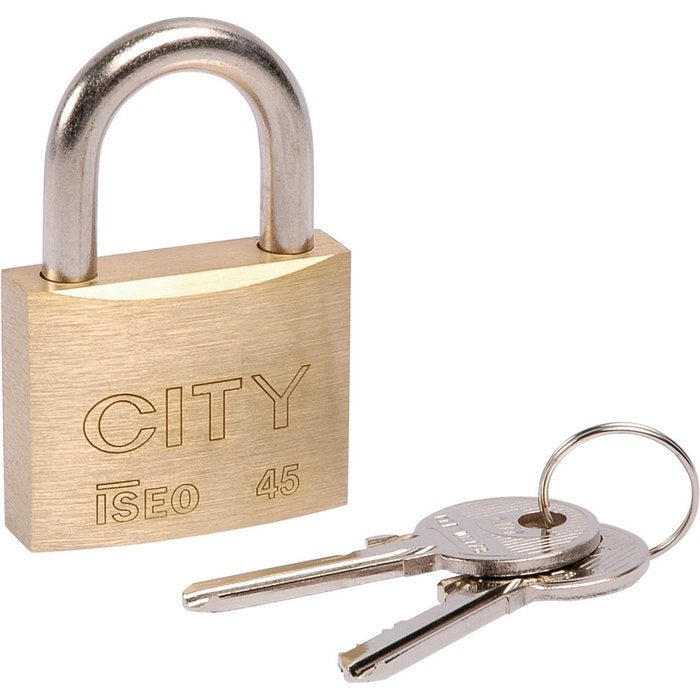 Cadenas laiton - CITY s'entrouvrant Numéro KCF5501 - 60 mm - ISÉO ...