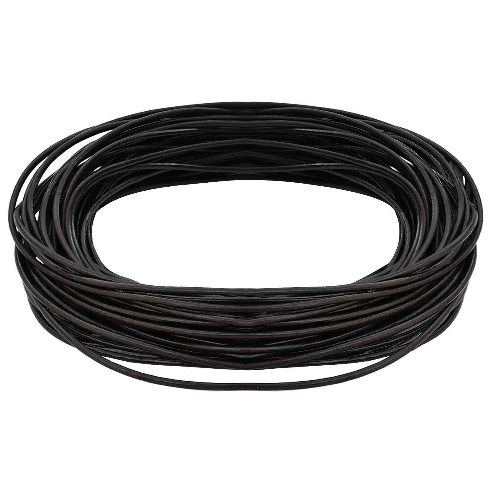 Corde en Cuir Marron foncé Ø1 mm x 50 m Cuir vidaXL | Leroy Merlin
