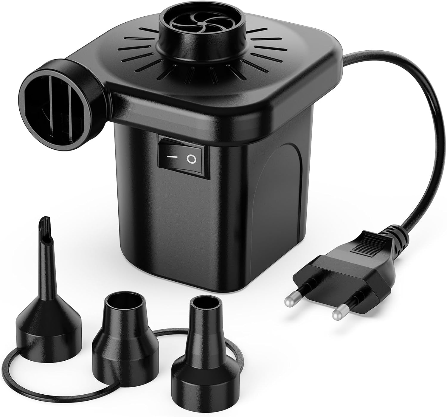 Pompa ad aria elettrica da 220-240 V per campeggio all'aperto con 3 ...