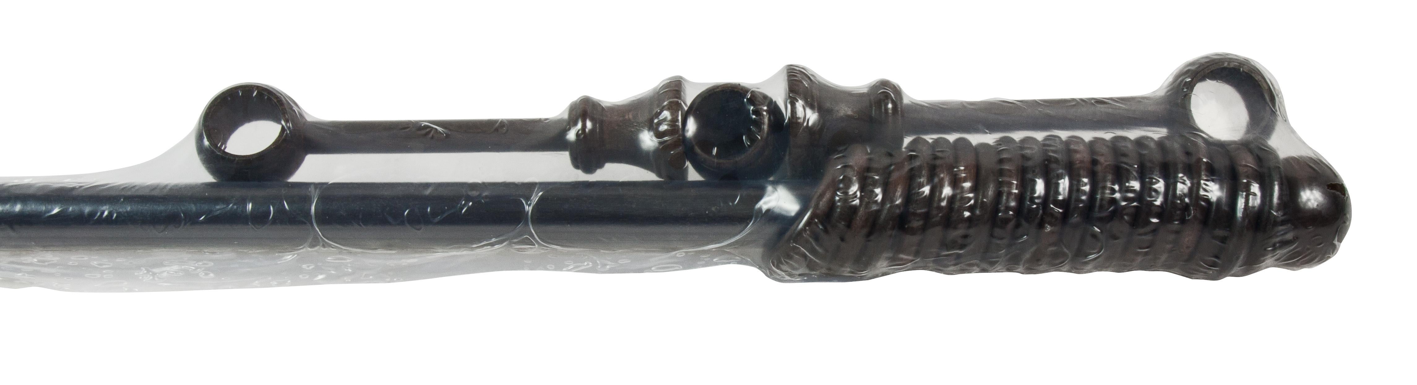 Tringle à rideau en bois de haute qualité, diamètre 23 mm couleur noyer ...