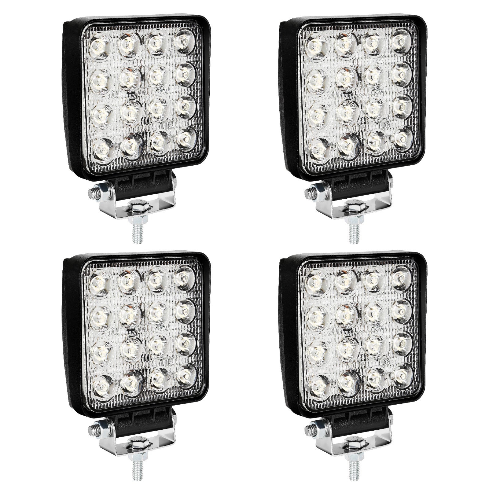 4x LED 48W Luce di lavoro LED Luce di lavoro Proiettore Fog Light per ...