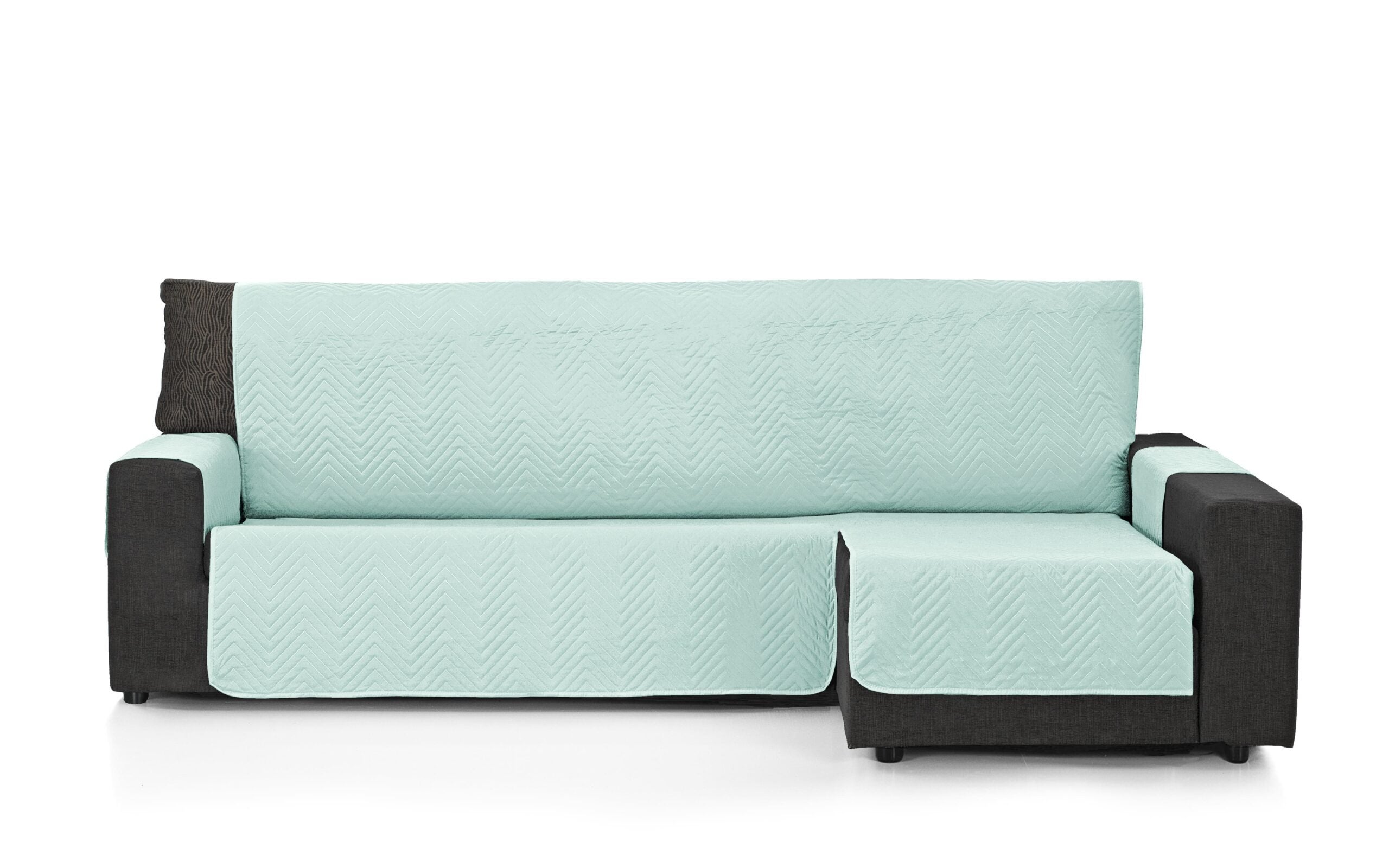 Funda Cubre Sofá Chaise Longue Mont Aqua 200cm S&T Sofa Covers | Leroy ...