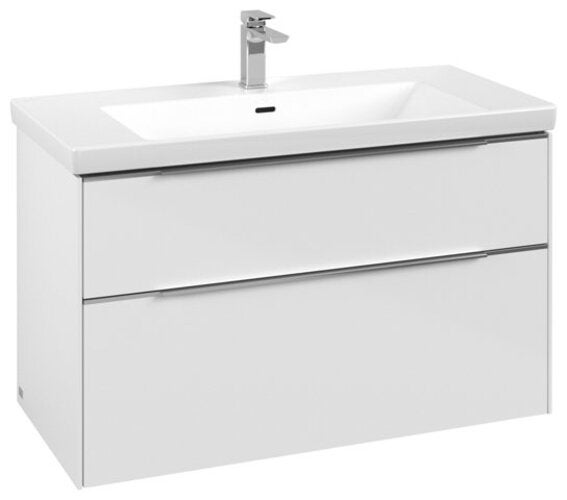 Villeroy & Boch Subway 3.0, 973x576x478 mm, meuble pour lavabo, 2 ...