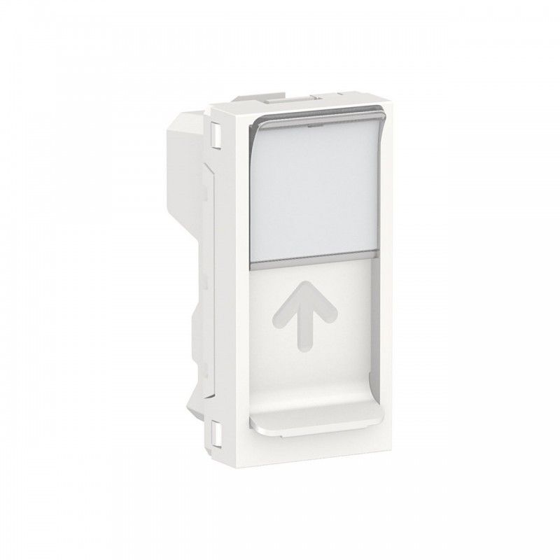 Couvercle RJ45 1 Module Keystone Polaire SCHNEIDER NU946018 | Leroy Merlin