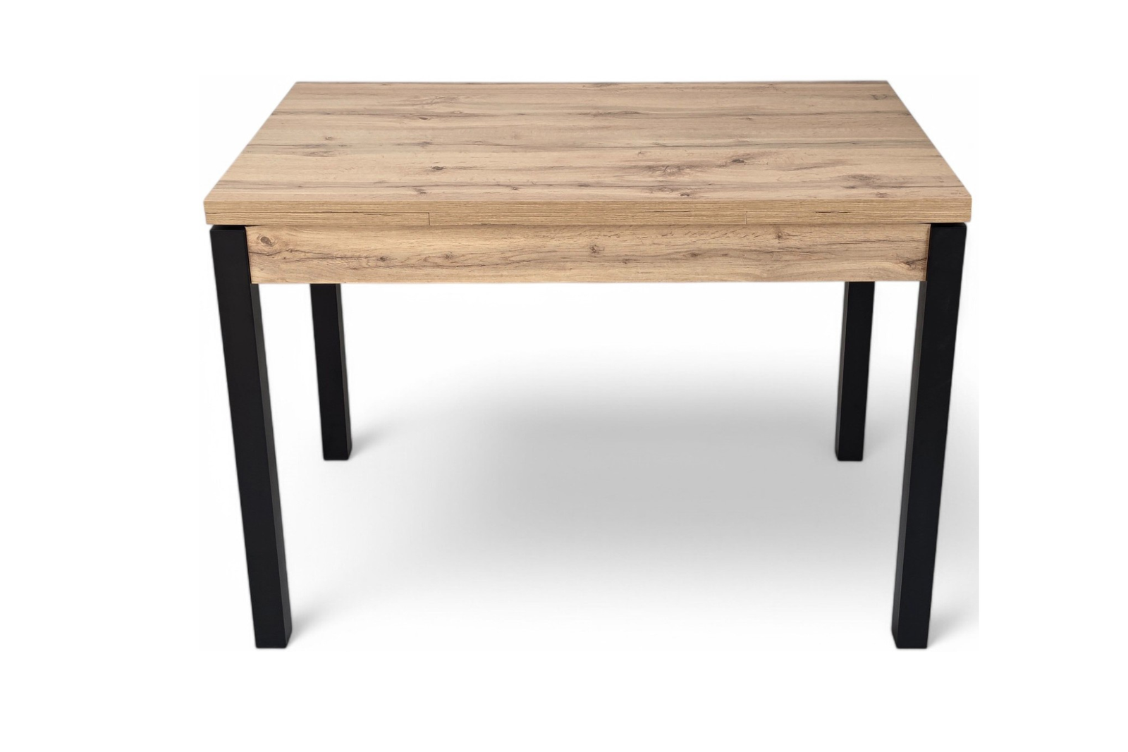 Table de cuisine extensible Elena faite à la main en mélamine Chêne ...