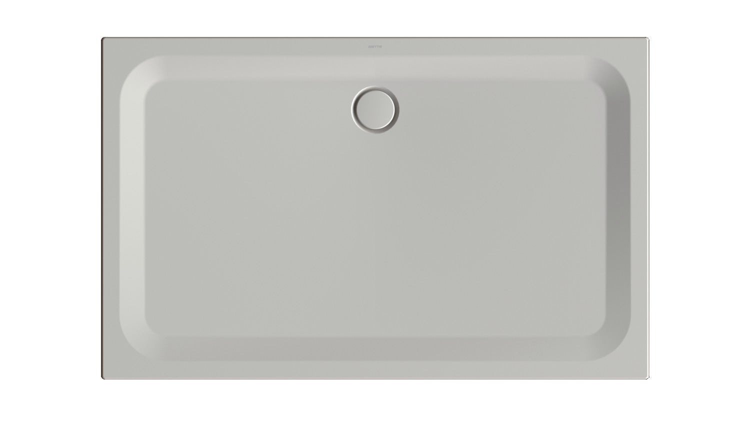Plato de ducha rectangular BetteUltra 1600x1000x35mm, con Glaze Plus ...