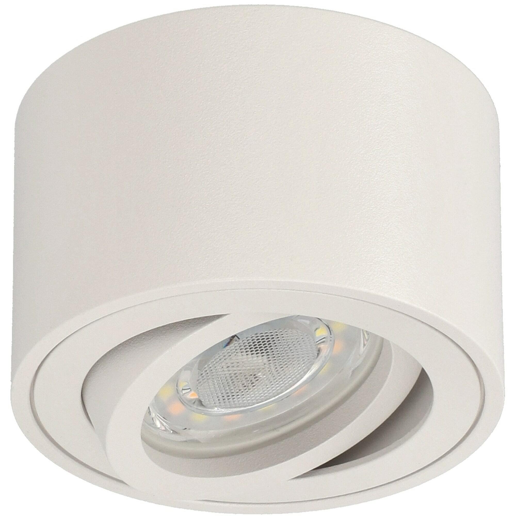 Spot en saillie Zalda OV White IP20, rond, blanc EDO SOLUTIONS | Leroy ...