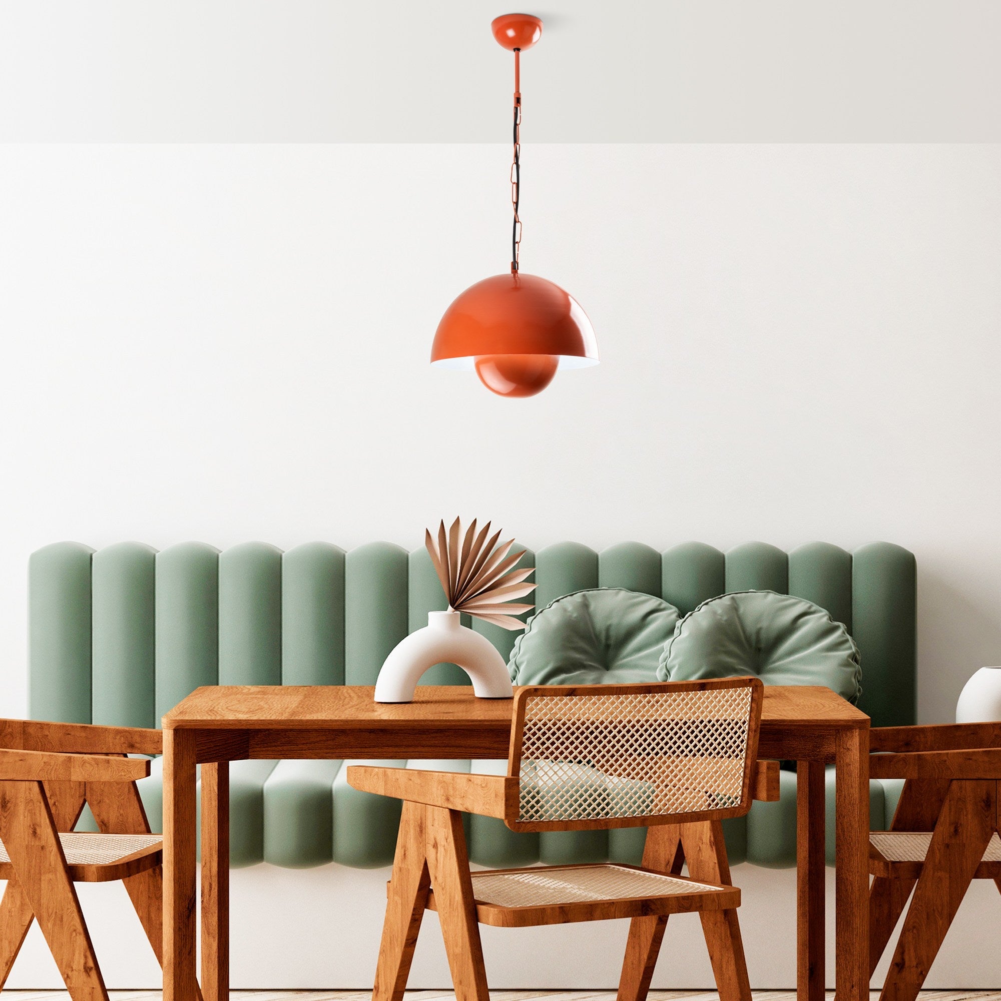 Lampe orange Kure 2676 - Orange | Leroy Merlin
