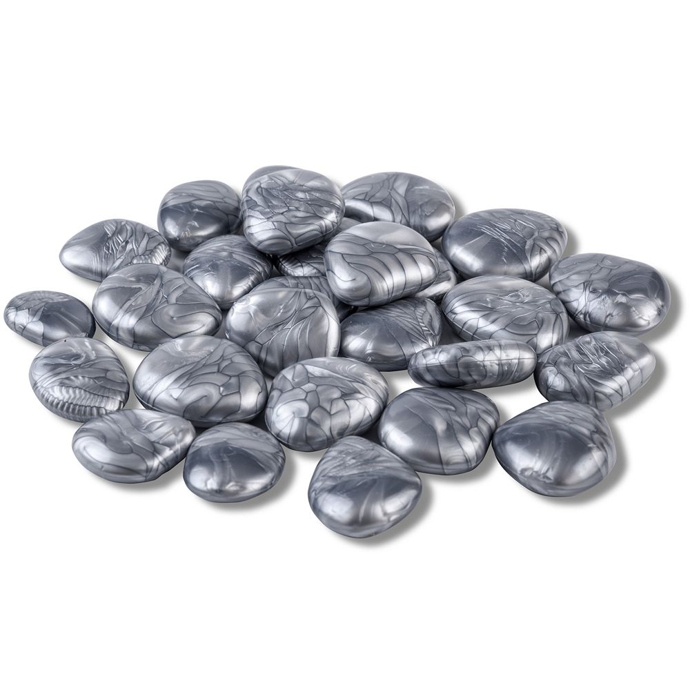 Sassi decorativi in plastica riciclata "re-pebbles" ciottoli antiusura ...