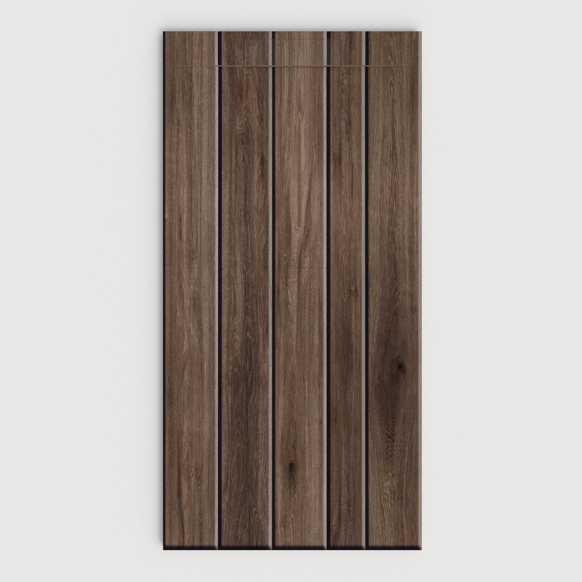 VAROBATH | Receveur de douche 3D Plaster 100x100 - BRUNALE effet bois ...