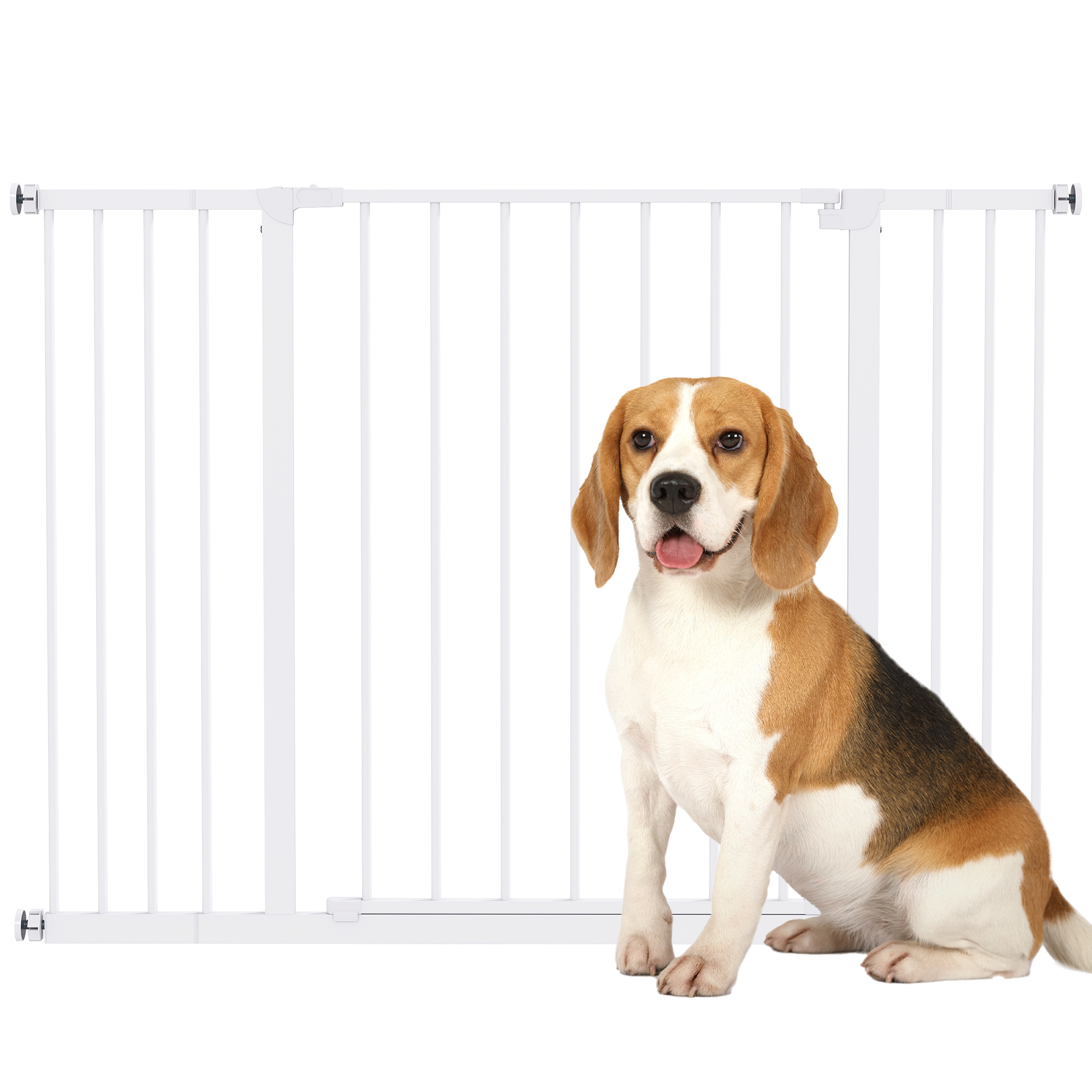 Barrière de sécurité extensible pour chien, 76-82/86-97/101-107 cm ...