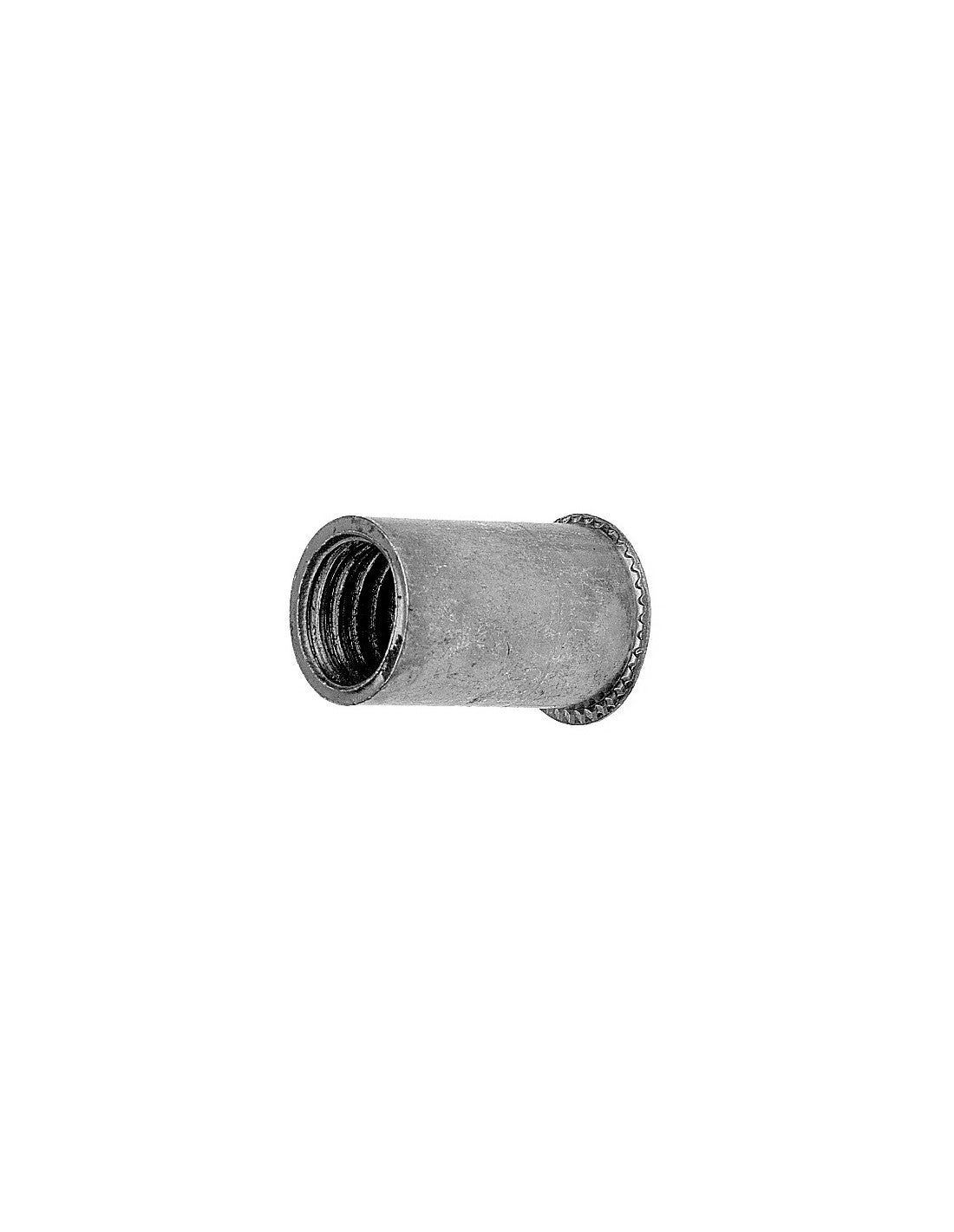 Tuerca ciega Acero cincado blanco M5 7X12.5 cabeza reducida | Leroy Merlin