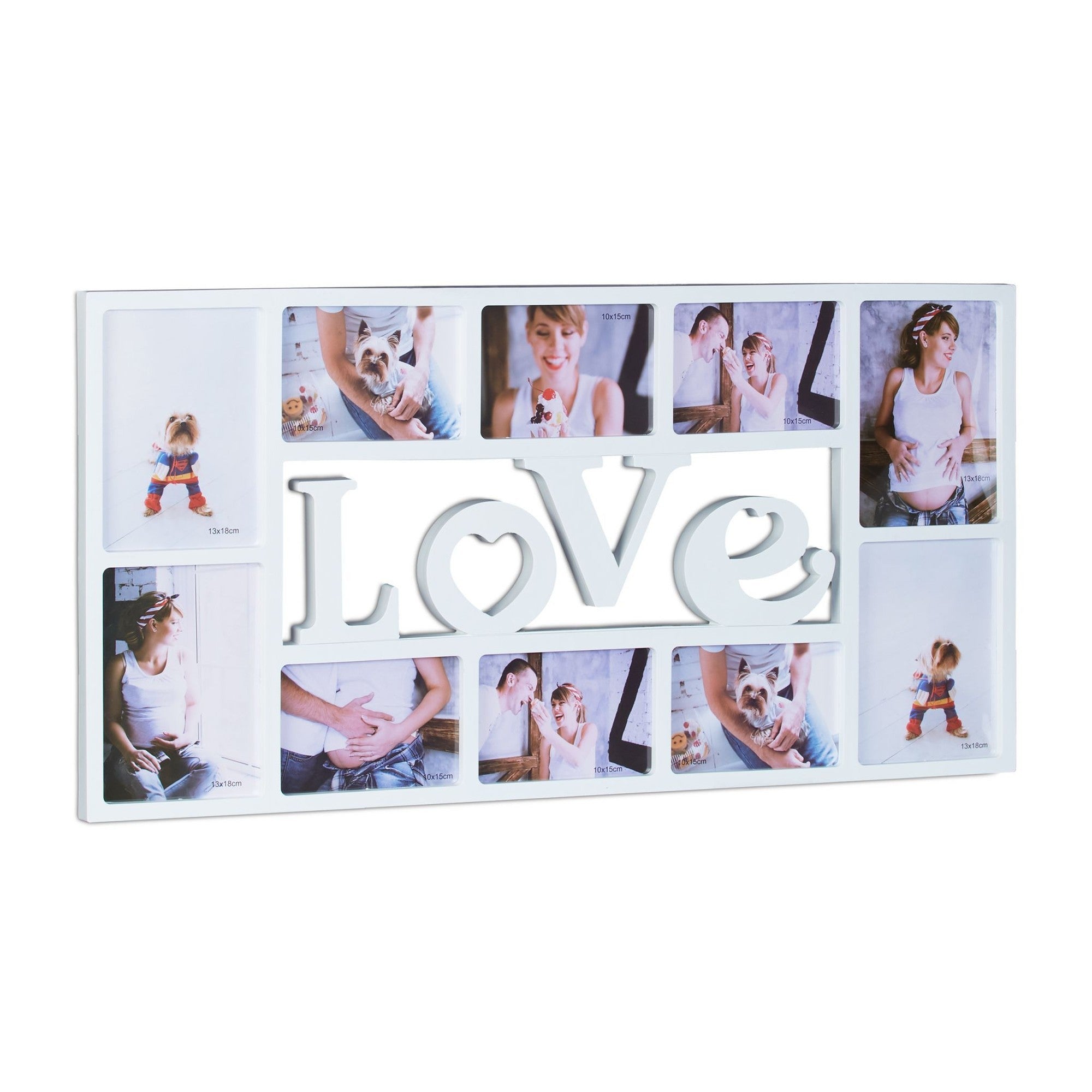 Marco de collage LOVE para 10 fotos | Leroy Merlin