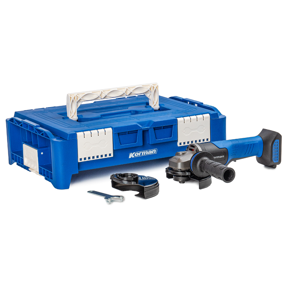 Pack meuleuse 125mm 18V brushless KORMAN + 2 batteries 5Ah + chargeur ...