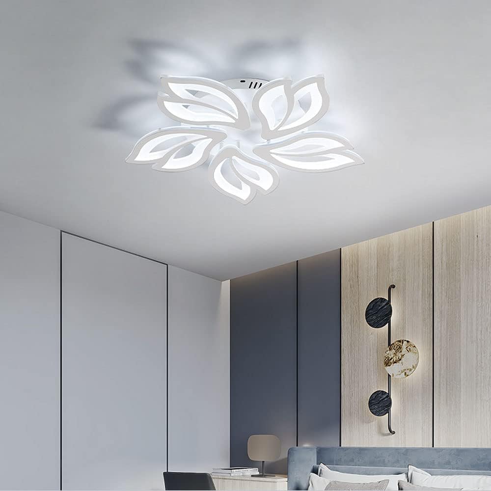 Plafoniera LED, Lampadari Moderni Led 75W 6000LM 6500K per Soggiorno ...