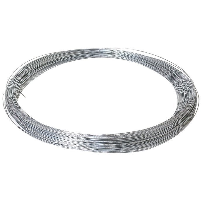 Fil galvanisé classe B Filiac - L. 204 m - Ø 2 mm | Leroy Merlin