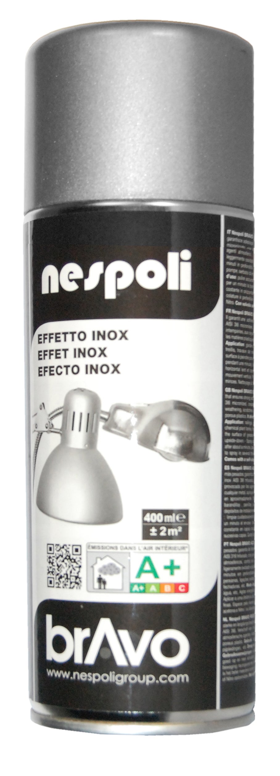 Spray effet inox 400 ML | Leroy Merlin