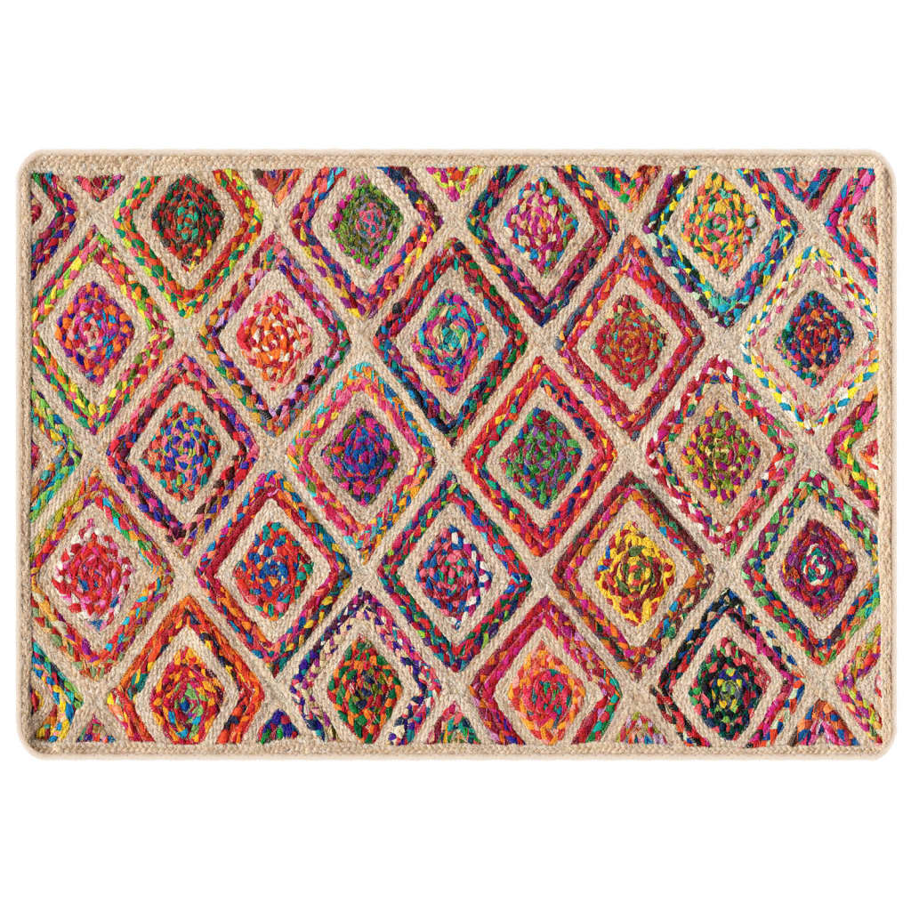 Tapis lavable multicolore 160x230 cm antidérapant | Leroy Merlin