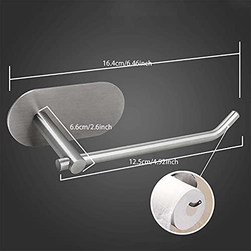 Porte-Papier Hygiénique, Support De Papier Hygiénique en Acier ...