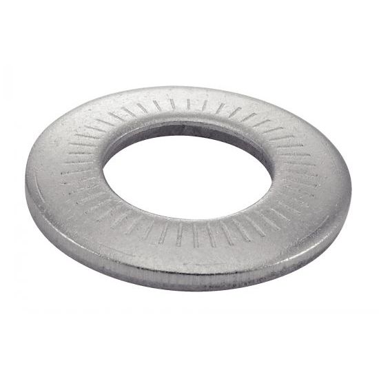 Rondelle conique striée serie étroite - Inox A2 Ø6 mm - Boîte de 200 ...